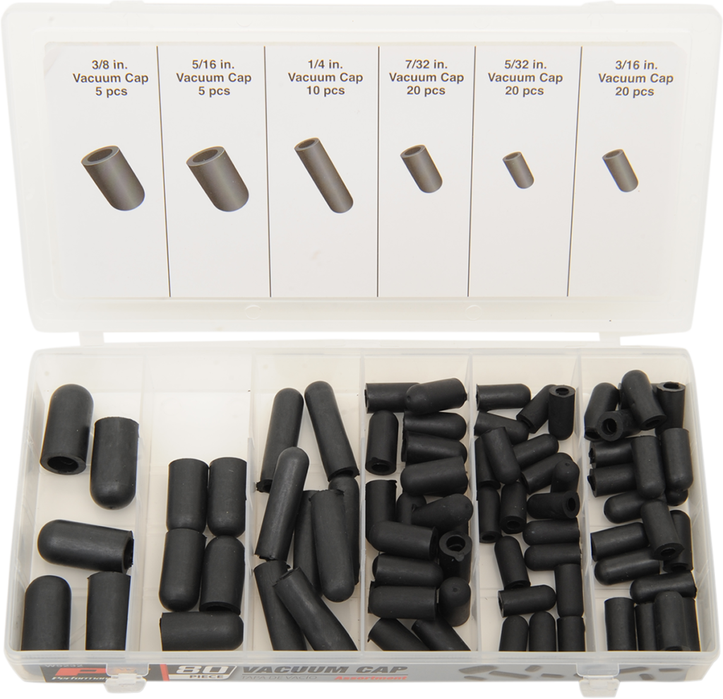 PERFORMANCE TOOL Caps - Vacuum - Assortment W5232 - Techworks ...